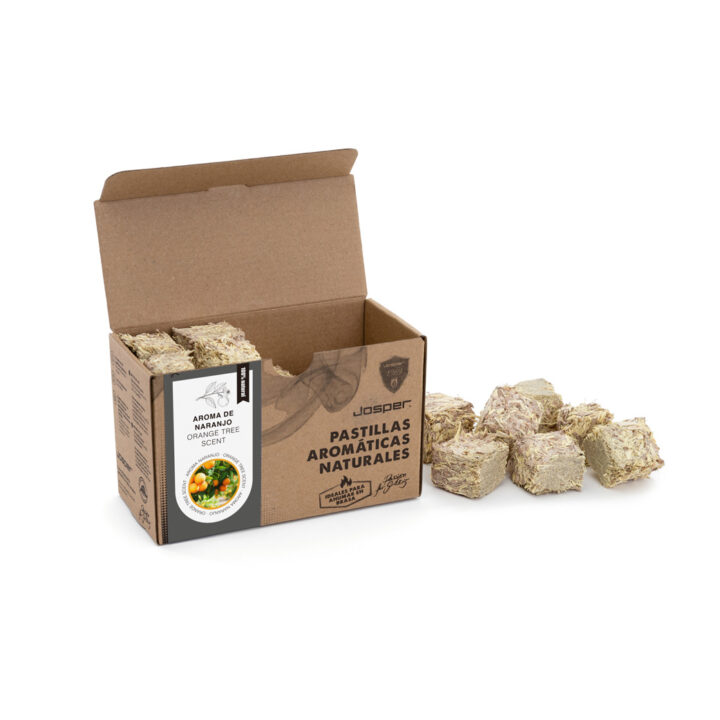 Pastillas Aromáticas para Ahumar, Aroma de Naranjo | JOSPER