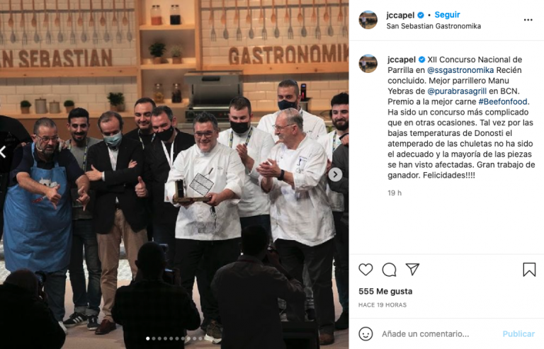 Pura Brasa, winner of the 12th National Grill Contest | Josper